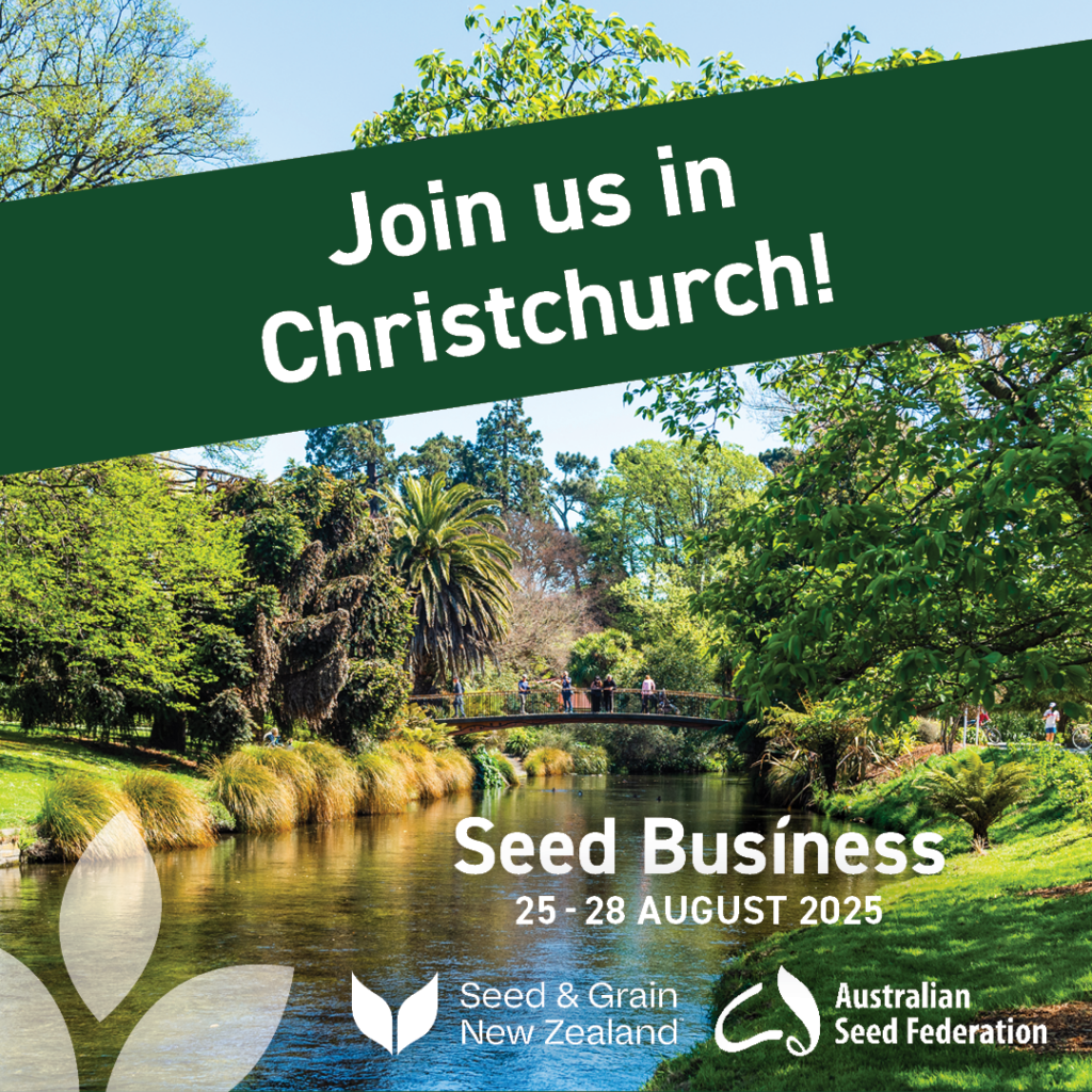 Seed Business 2025 | SGNZ | Seed and Grain New Zealand